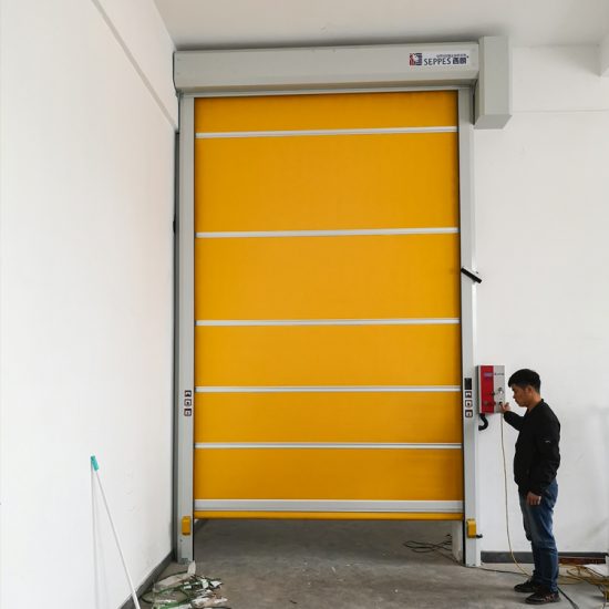 Factory PVC High Speed Door | Rapid Roll Up Door Manufacturer - SEPPES