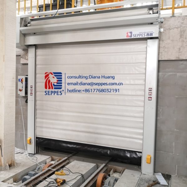 Cold Storage Insulation Zipper Fast Door - High speed door