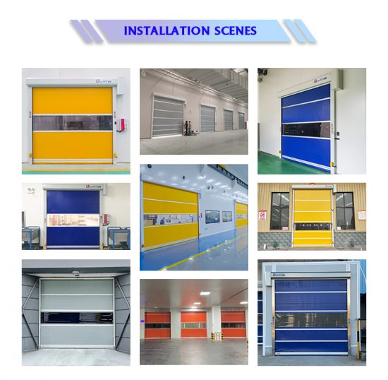 High Speed Spiral Door - High speed door
