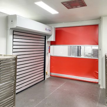 high speed bay doors for factory's outbound port - High speed door