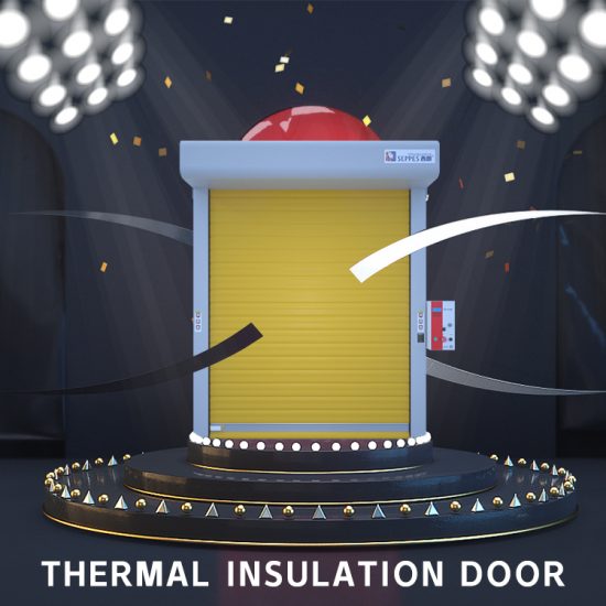 Industrial pvc thermal insulation automatic cold room door - High speed ...